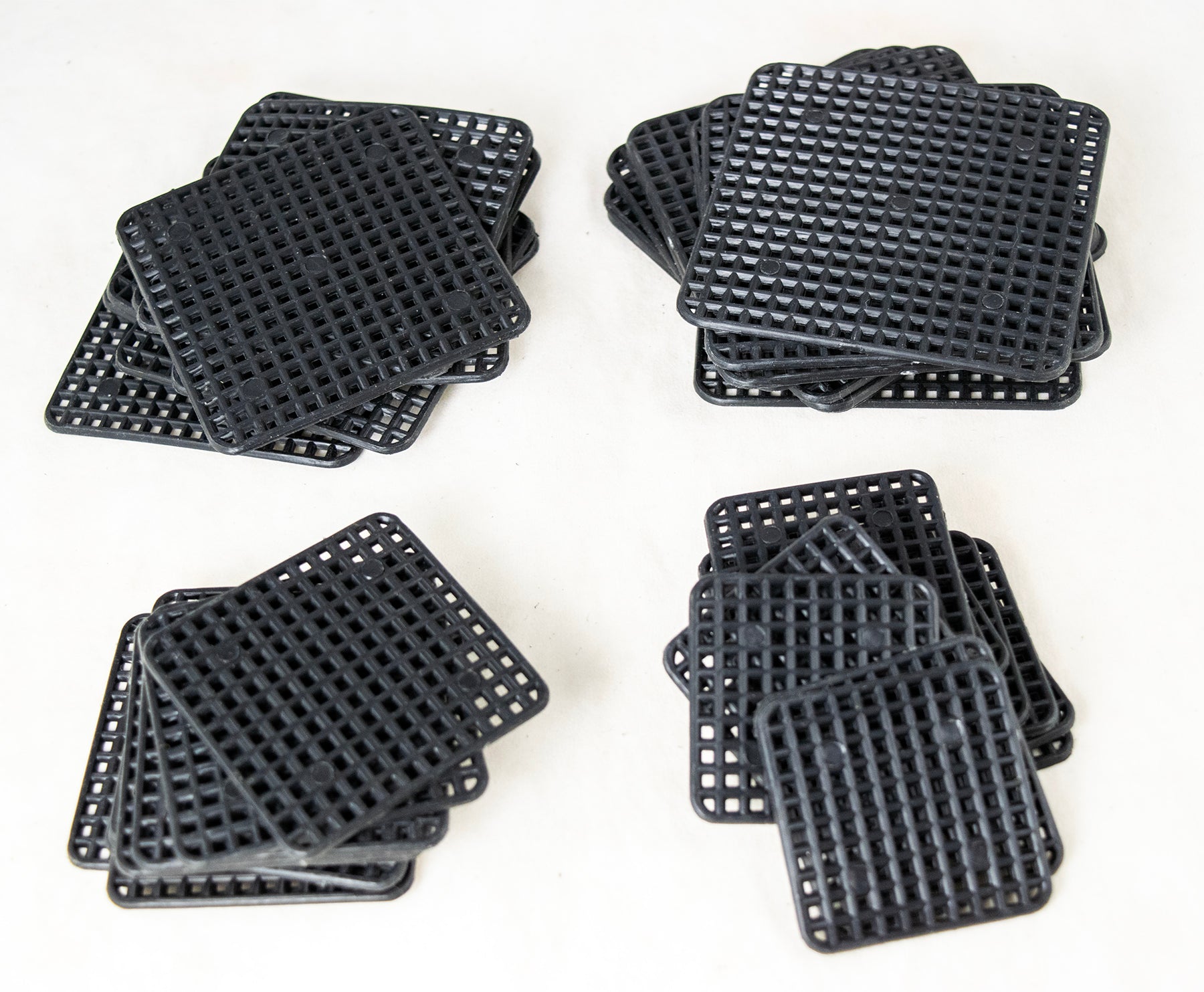 Mixed Square Black Plastic Drainage Mesh/Screen/Net - 1.75"/2"/2.75"/3 ...