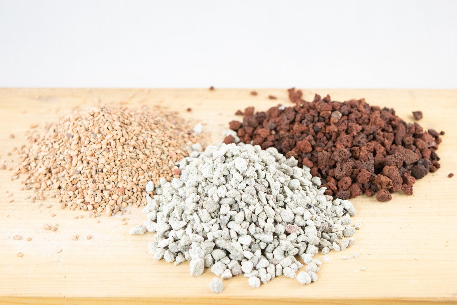 Red Lava, Pumice and Turface for Soil Mix - One Gal. Each | Calibonsai ...